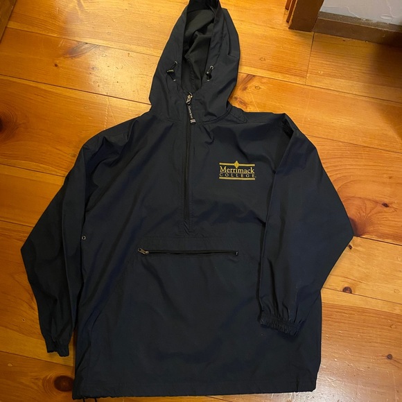 Charles River Apparel | Jackets & Coats | Merrimack College Windbreaker ...